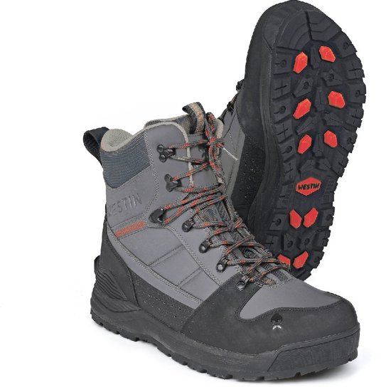 Westin W6 Wading Boot Cleated Dark Shadow Size 45 | bol