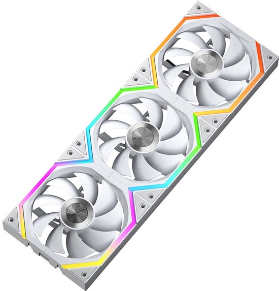 ARGB Case Fan 120 mm - Daisy Chain Design - One Cable Connection - RGB ...