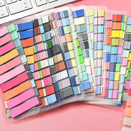Index Tabs Sticky Notes – 200 tabs/stickers – Galaxy Notebook – Sticky ...