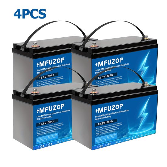 LiFePO4 Accu – Lithium Batterij – Deep Cycle Batterij – Solar Accu – RV ...