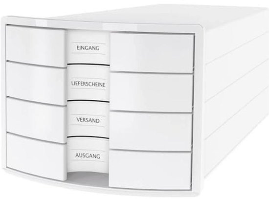 Stapbare Ladebox voor A4/C4 Papier met 4 Sluitbare Lades in Diverse ...