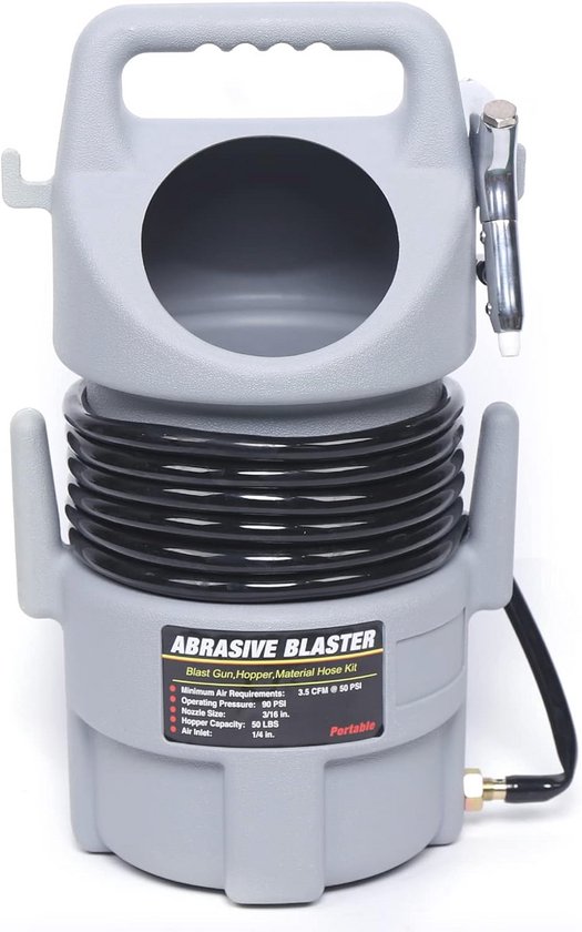 Mobiele zandstraalinstallatie voor professioneel gebruik ...