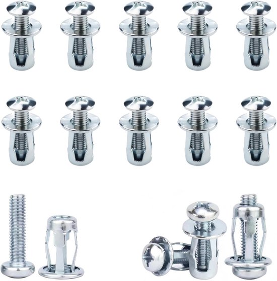 50pcs holle muurpluggen - metalen 4×20 holle muurpluggen - holle ...