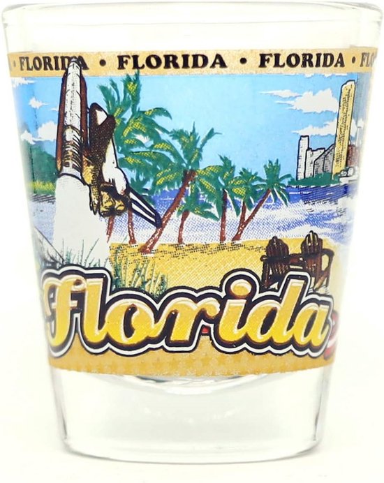 Souvenir Wraparound Shot Glass uit Florida | bol
