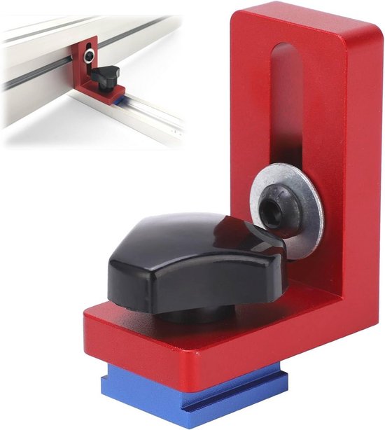 T-Track Mitre Track Stop voor Houtbewerking - Hoogwaardige Aluminium ...