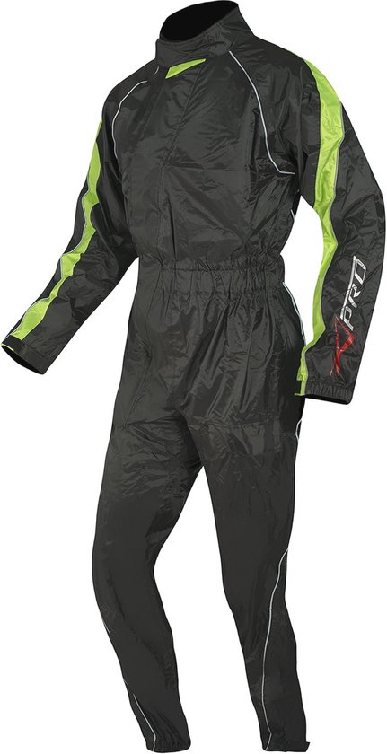 Waterdicht Regenpak voor Motor en Scooter - XL - Zwart | bol