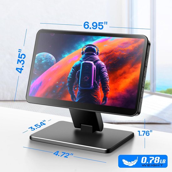 7 inch Touchscreen Monitor IPS FHD met HDMI voor Raspberry Pi en PC | bol