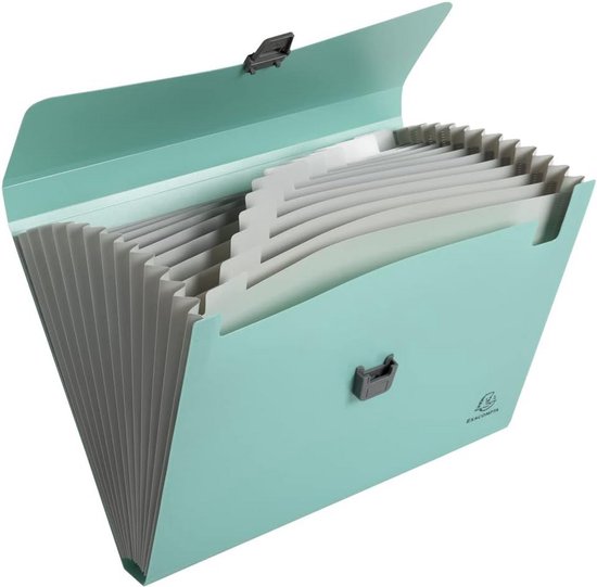 Sorting folder Maïa in recycled polypropylene - 13 compartments - A4 ...