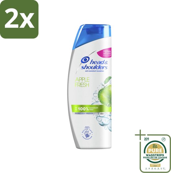 Head & Shoulders - Shampoo - Apple Fresh - Verfrissende & Natuurlijke ...