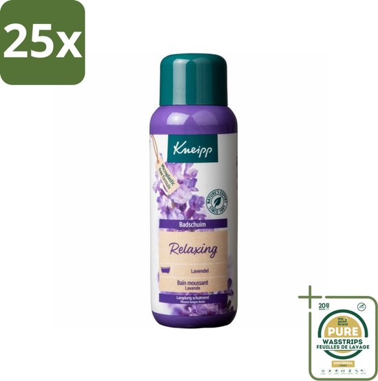 25 x Kneipp - Badschuim - Lavendel - Bloemige geur - 400 ml ...