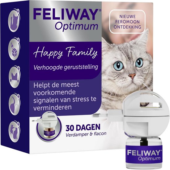 Ontspanner voor Katten - Stressvermindering met Verdamper en Navulling ...