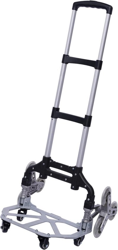 Opvouwbare aluminium transportkar met traphandgreep en waterdichte ...