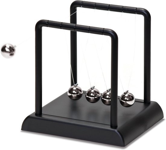 Newton's Cradle Desk Toy - Science and Physics Demonstration | bol