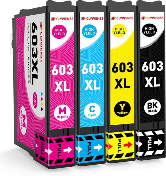 603 XL Inktcartridges Compatibel met Expression Home en Workforce ...