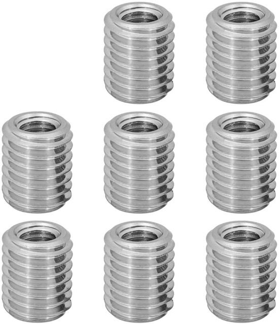 Tige filetée M8 - 8 inserts filetés en acier inoxydable pour réparation ...