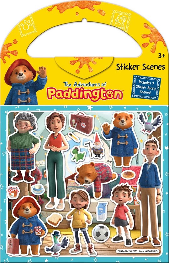 Sticker-scène activiteitenset met 6 scènes en 50 stickers | bol