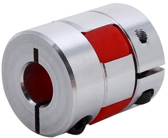 Koppelingsas voor Stappenmotor 8 × 10 mm, Flexibele Pruimvormige ...