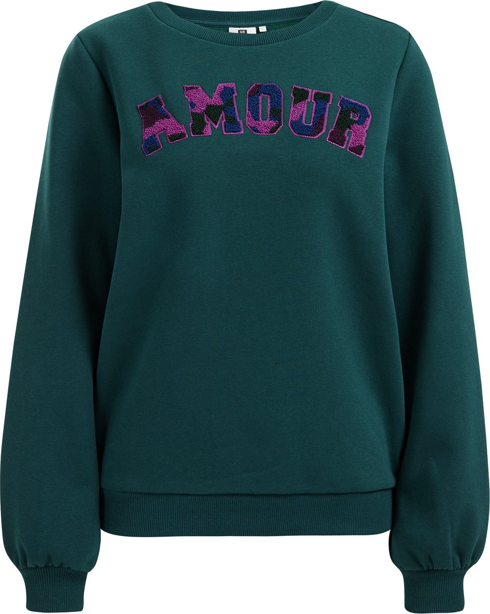 WE Fashion Dames sweater met embroidery | bol.com