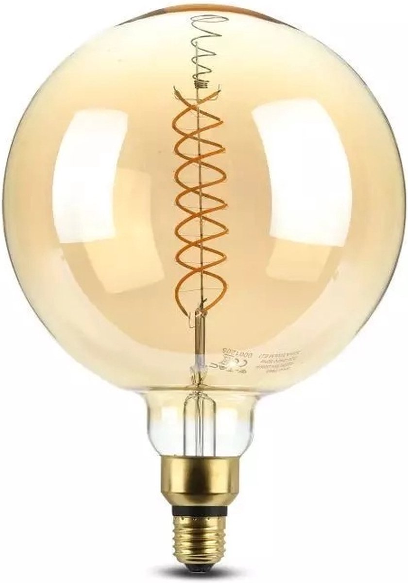 LED Filament lamp XXL Loiza 8 Watt gloeidraad 8 Watt E27 1800K dimbaar | bol