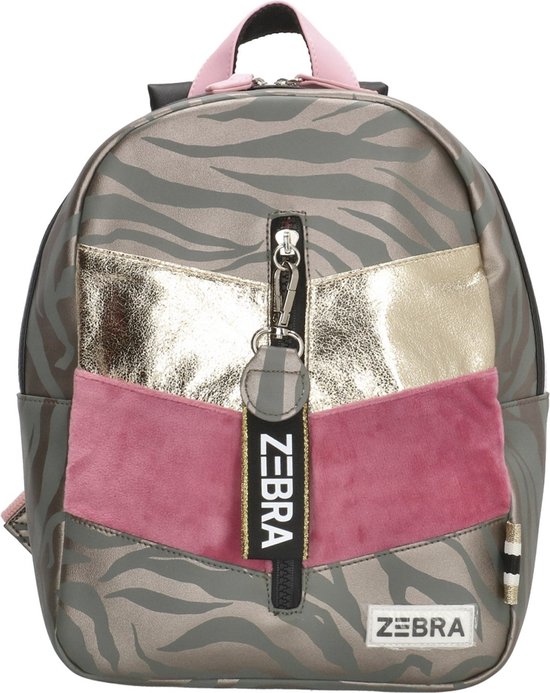 Zebra Trends Rugzak / Rugtas / Backpack - Girls - Grijs- kerstcadeau | bol