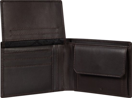 Samsonite Portemonnee - Attack 2 Slg 13 x 9.6 x 1.5 cm - Bruin | bol