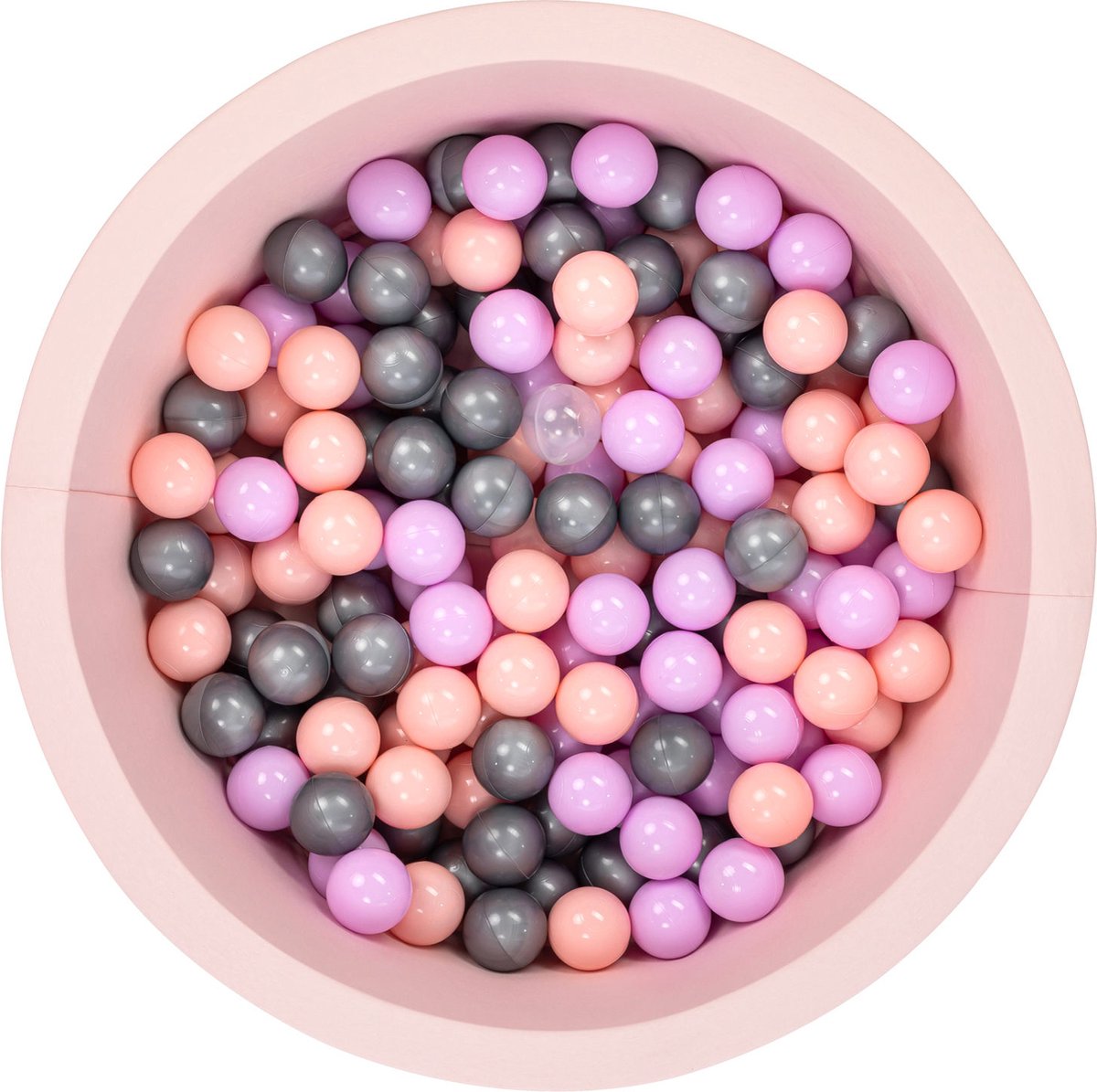 Ballenbak babys - Roze - 150 ballen in de kleuren Roze, Lila en Grijs ...