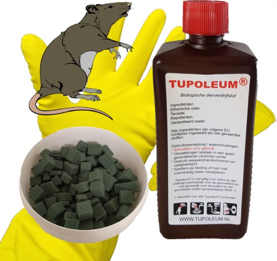 Geurverdrijfmiddel voor ratten - Complete set | bol.com