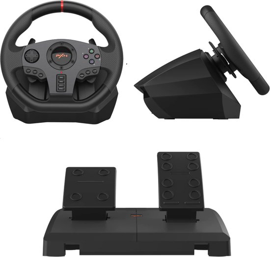 PerfectGear Game Stuur - Stuur PS4 - Stuur PC - Racestuur PS4 - Xbox ...