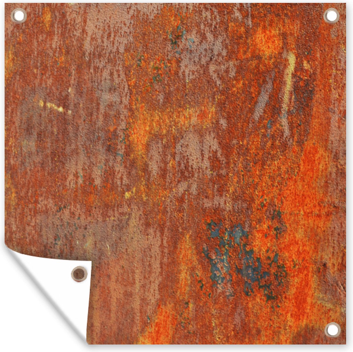 Tuinposters Roest - Industrieel - Staal - 50x50 cm | bol.com