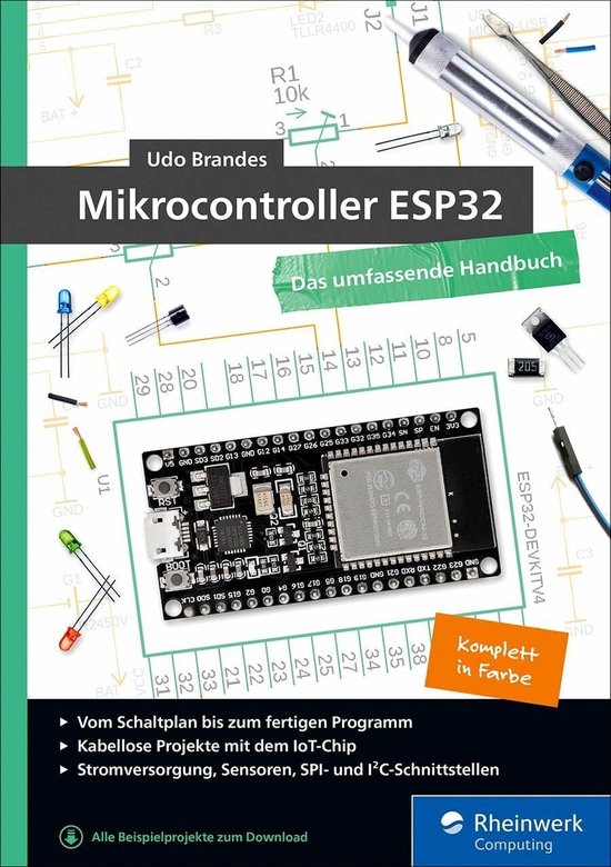 Mikrocontroller ESP32 (ebook), Udo Brandes | 9783836291262 | Boeken | bol