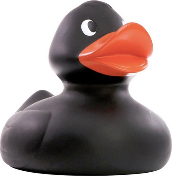 Giant Badeend Zwart 30x25x24 cm | bol.com