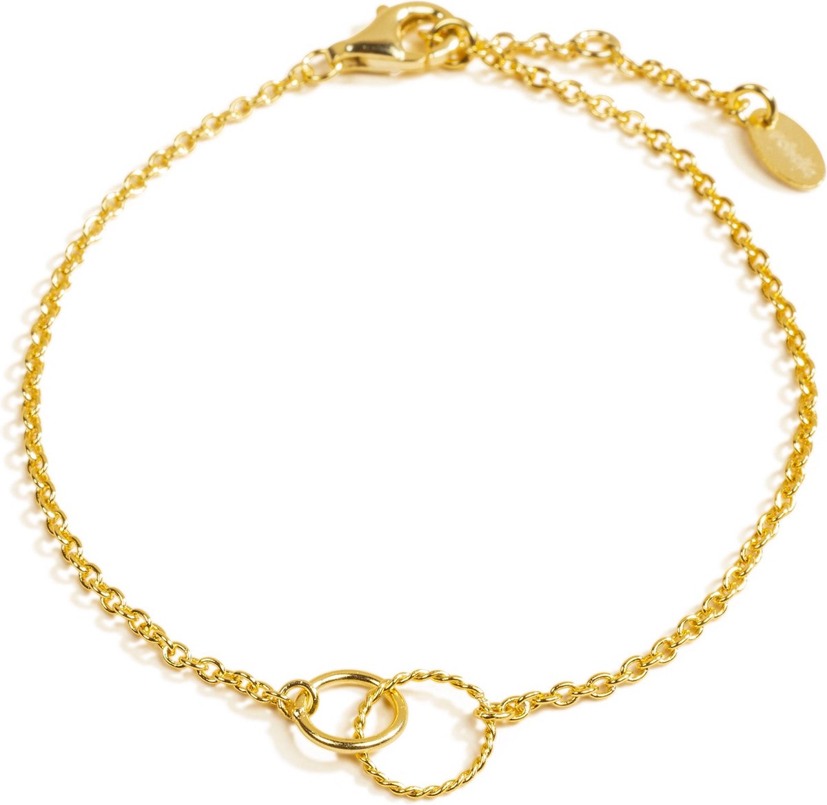 Rebelle Amsterdam - Armband Dames Goud - Bedel Armband - Vergulde ...