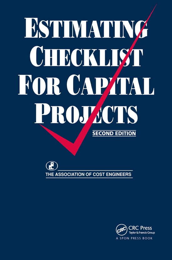 Estimating Checklist for Capital Projects, Association of Construction ...