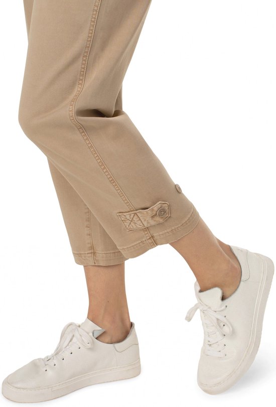 LIVERPOOL JEANS COMPANY Utility Crop Cargo Cinched Leg Biscuit Tan ...