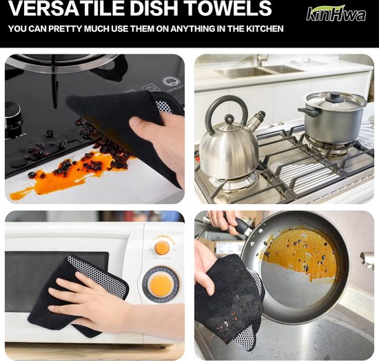 Microvezeldoek, universele doek die gebruikt kan worden als poetsdoek ...