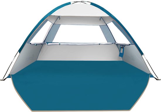 Strandschelpen voor 4-5 personen, draagbare strandtent met uv ...