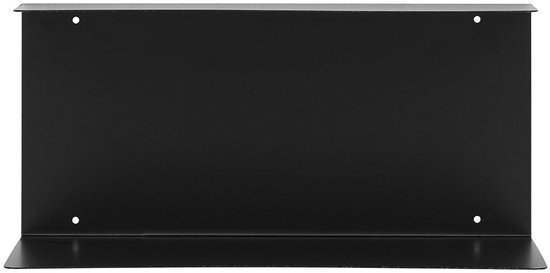 Lille Wandplank - House Nordic - Wandplank - staal - zwart 40x18x18 cm ...