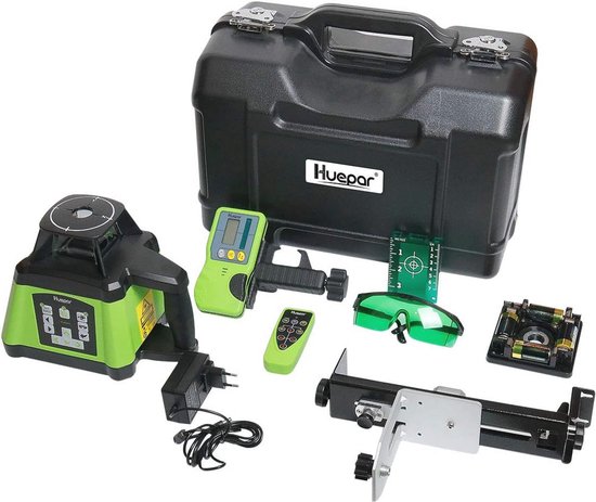 Zelfnivellerende Roterende Laser Level met Groene Laserstraal - 360 ...