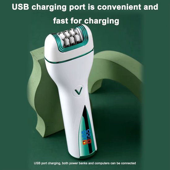 VGR V-728 3-in-1 Epilator & Scheerapparaat – Draadloos & Oplaadbaar – Voor Lichaam &... | bol