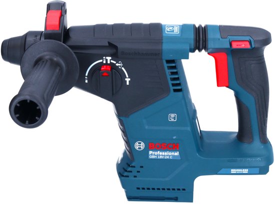Bosch GBH 18V-24 C Professionele accu boorhamer 18 V 2,4 J Brushless SDS plus + 1x... | bol