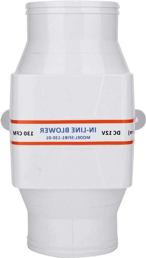Inline Marine Bilge Blower 75mm 12V 130 CFM Silent Bilge Blower for ...