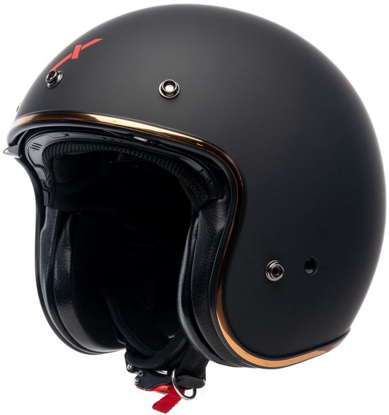 Motor Jet Helm ELEMENT EVO Zwarte mat L van MOTOBLOUZ | bol