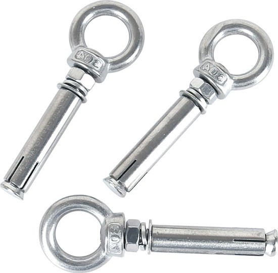 Muuranker M8 x 60 mm Roestvrij Staal Ankerbouten - 304 RVS Boutanker ...