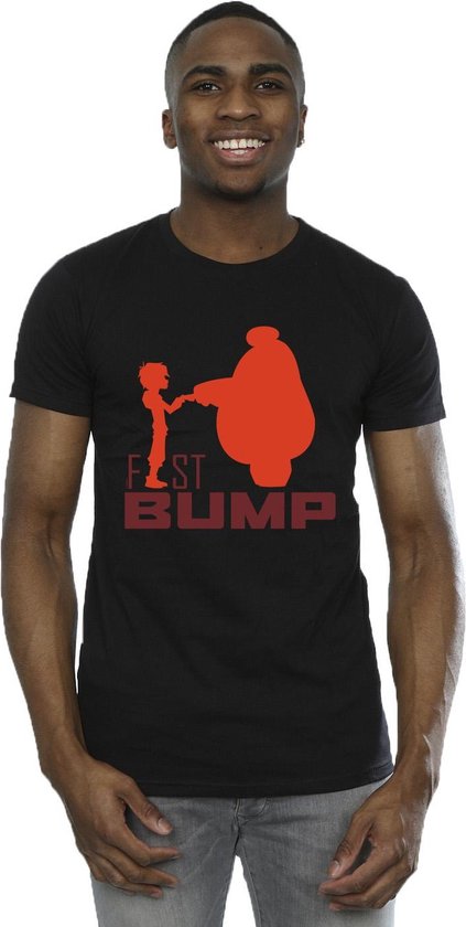 Disney Heren Big Hero 6 Baymax Fist Bump Cutout T-Shirt | bol