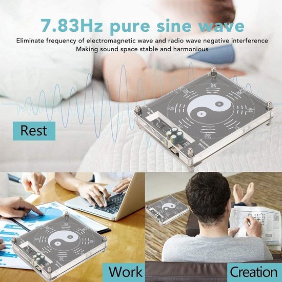 7.83 Hz wave generator sound signal pure sine wave signal generator USB ...