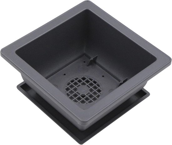 Bonsai Potten Set van 6 - Vierkante Kweekpotten met Dienblad voor ...