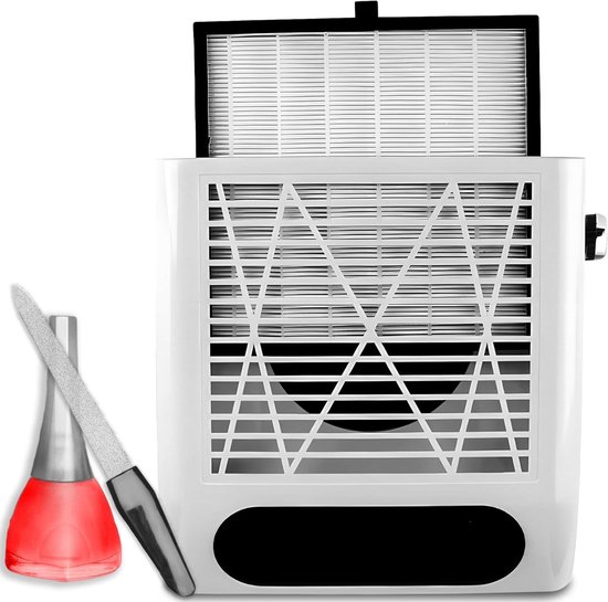 Nail Vacuum Cleaner Dust Extractor Professional for Manicure Salon and ...