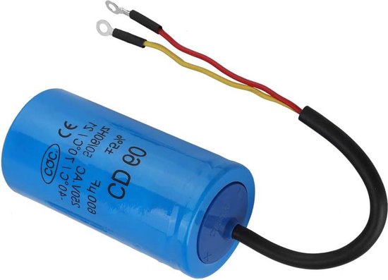 600uf CD60 250v Run Condensator - Draad Lood 50/60hz Startcondensator ...