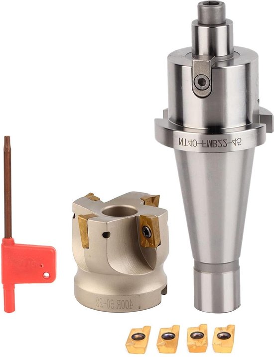 Face Milling Cutter Inserts APMT1604 CNC Milling Tool Set NT40-FMB22 ...