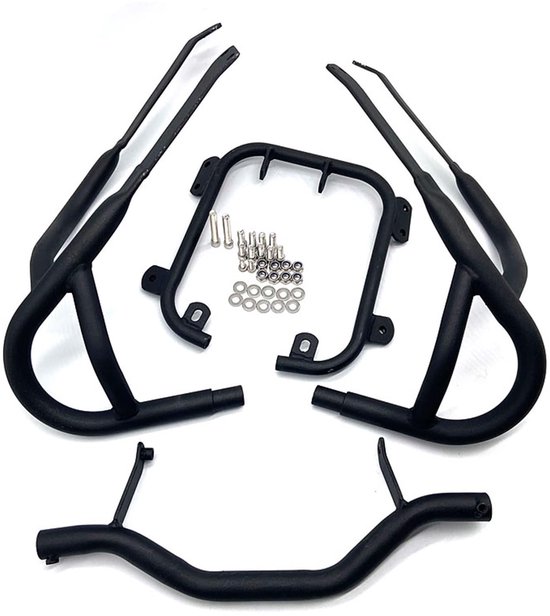 Motorcycle Bumper Voor & Achter Motor Guard Bumper Stunt Kooi Snelweg ...